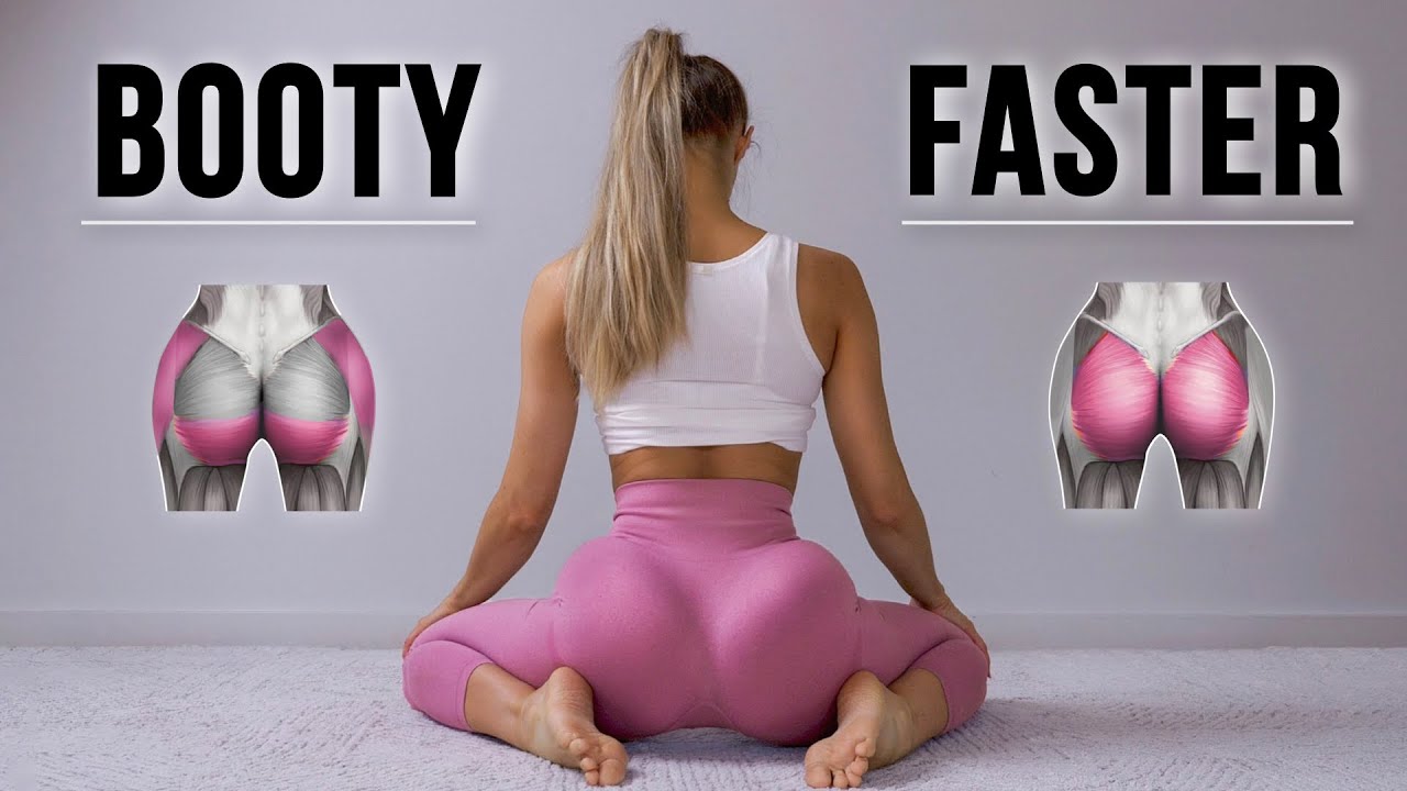 THE N.1 EXERCISES YOU NEED TO GROW BOOTY (SAME EXERCISES = FASTER RESULTS!) No Equipment, At Home