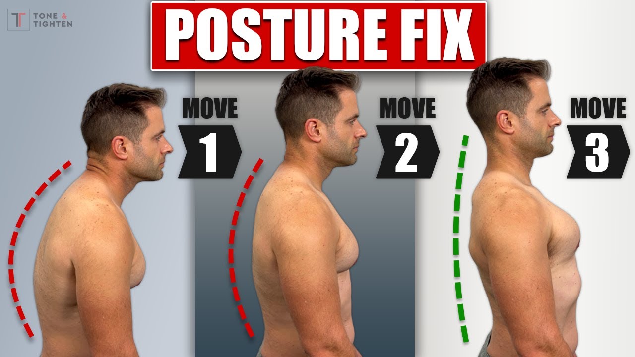 Fix Your Bad Posture PERMANENTLY! [3 Simple Steps]